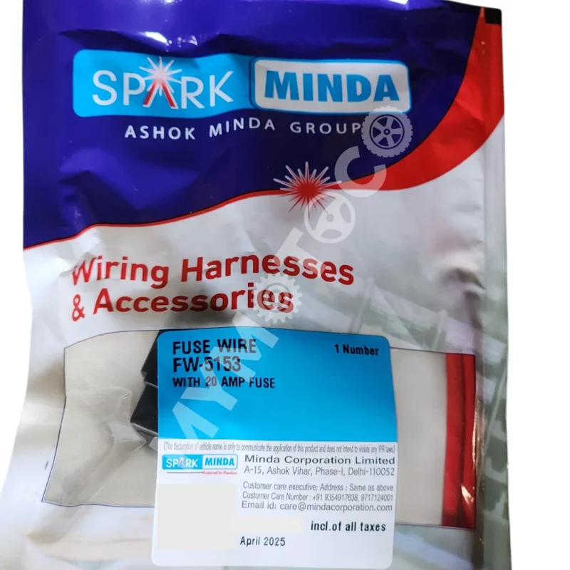 Buy Spark Minda wiring Connector Universal Fuse Box Premium 20 AMP Fuse ...